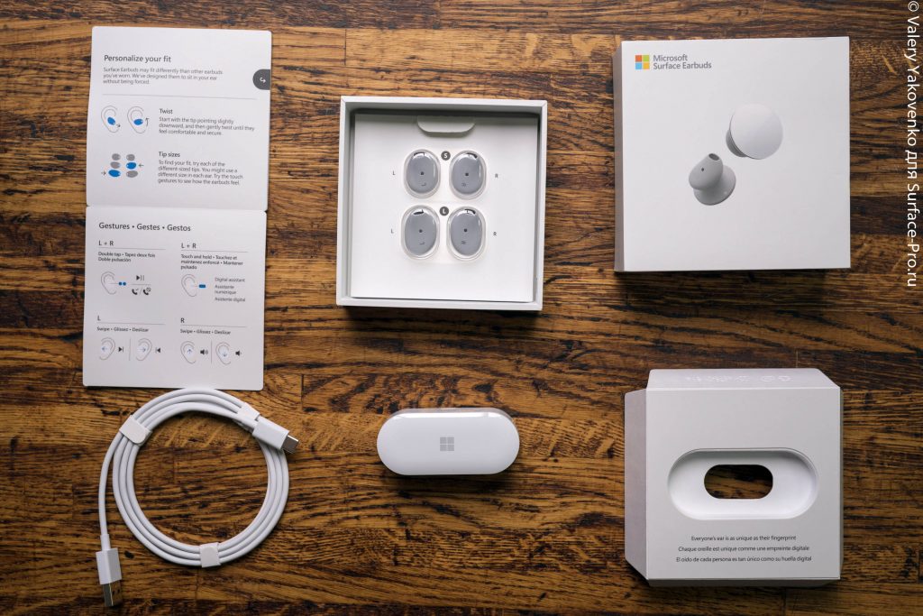 Обзор Microsoft Surface Earbuds | Surface Pro