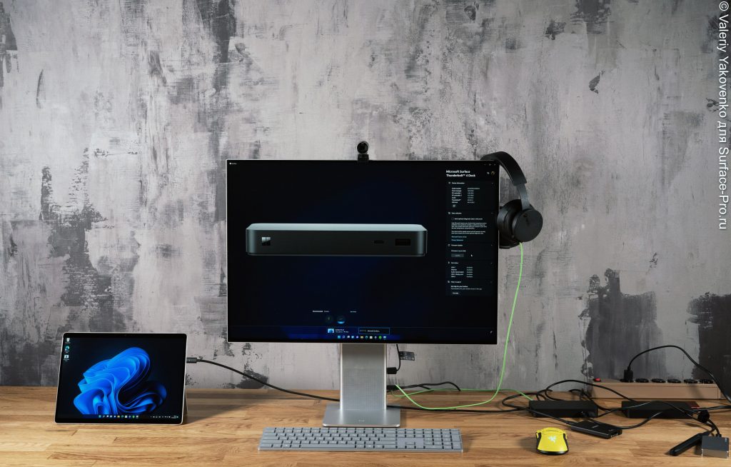 Обзор док-станции Microsoft Surface Thunderbolt 4 Dock | Surface Pro